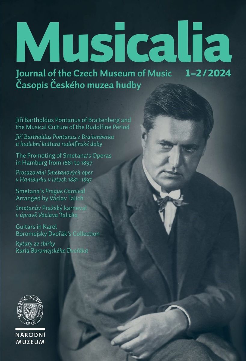 Musicalia. Journal of the Czech Museum of Music / Časopis Českého muzea ...